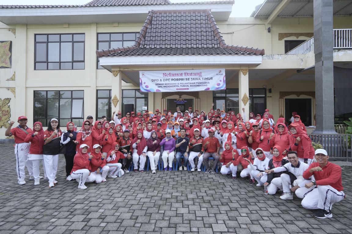 Kota Mojokerto Jadi Tuan Rumah Gebyar Senam Dpc Porpi Se-Jawa Timur ...
